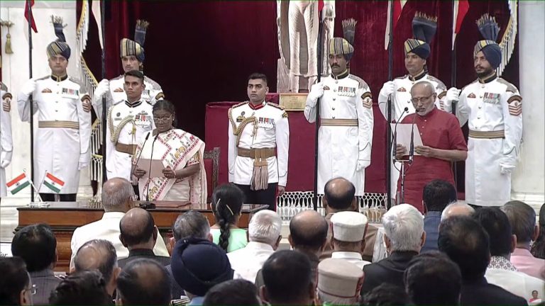 C P Radhakrishnan takes oath as 15th vice president of India – Statetimes