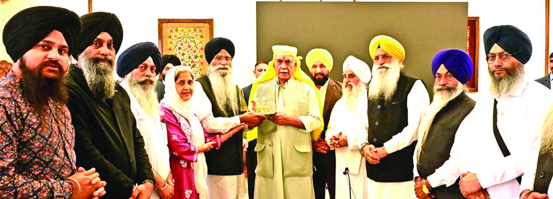 Sikh delegation calls on LG – Statetimes