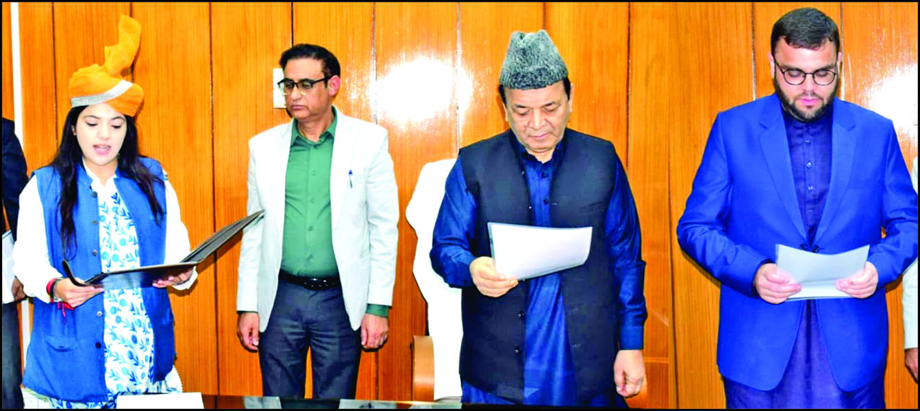 Speaker administers oath to newly elected MLAs – Statetimes