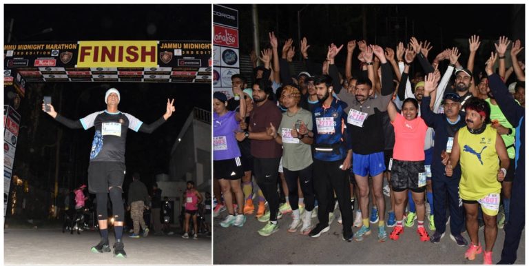 More than 600 took part in midnight marathon in Jammu – Statetimes
