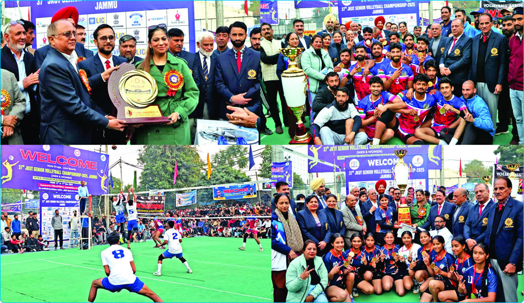 Jammu District women, JKP men crowned champions in thrilling finals ...